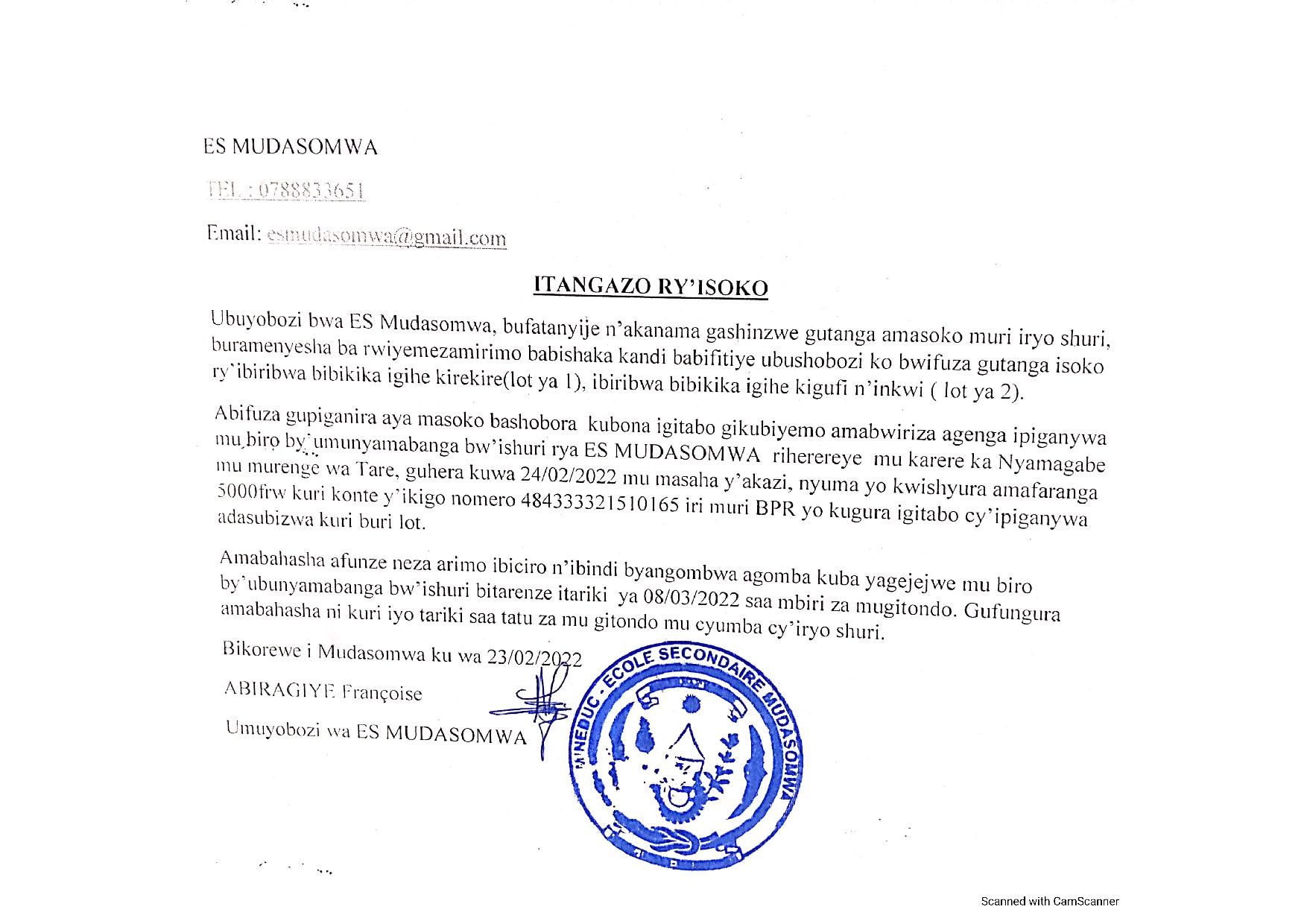 » ES MUDASOMWA: Isoko ry’ibiribwa bibikika igihe kirekire, ibibikika ...
